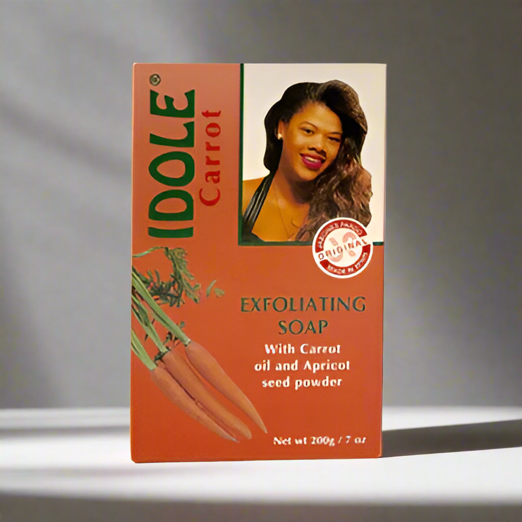Idole Carrot Exfoliating Soap With Carrot Oil 125g - 3 Pack
