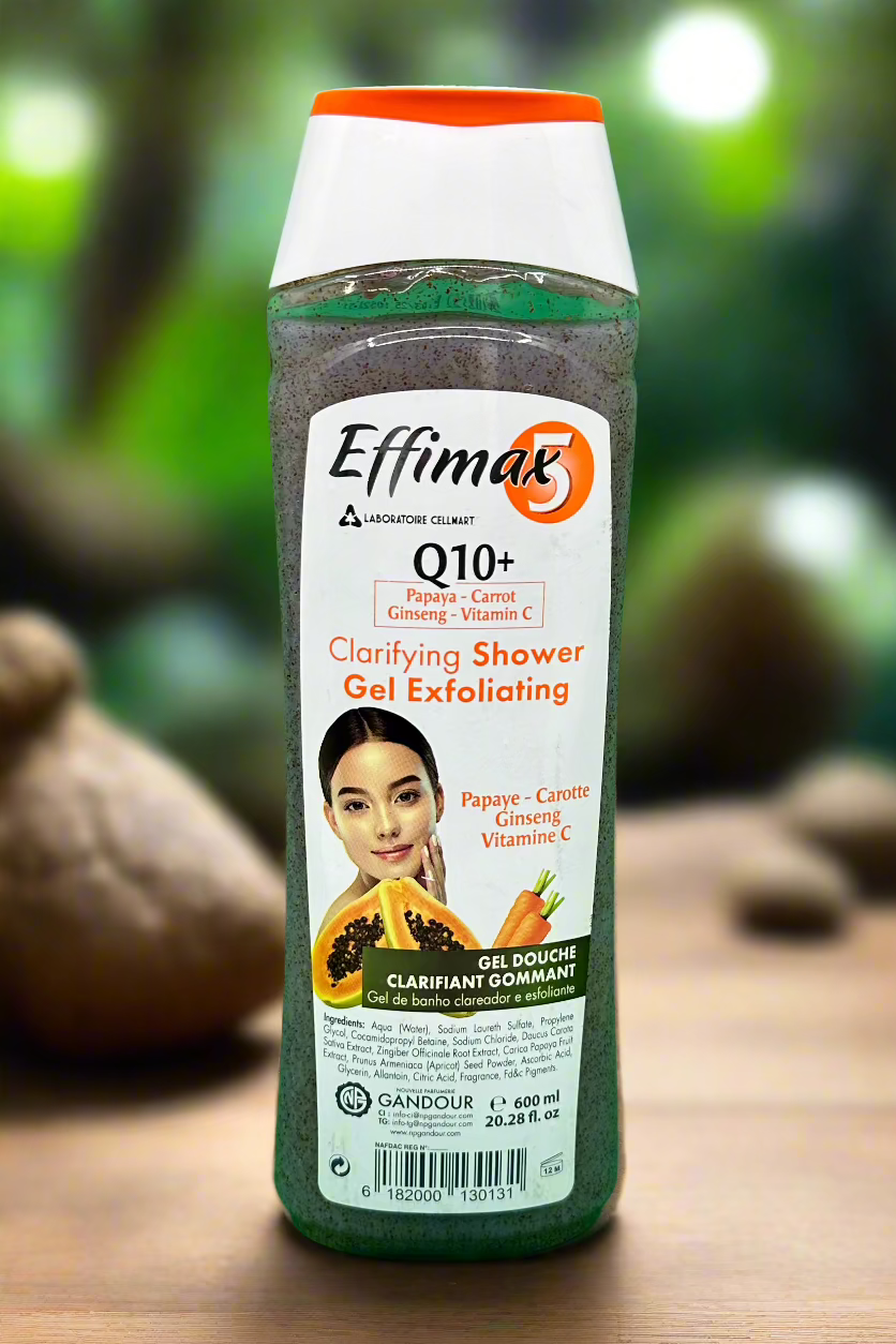 Exfoliate with Ease: Effimax5 Q10 Shower Gel