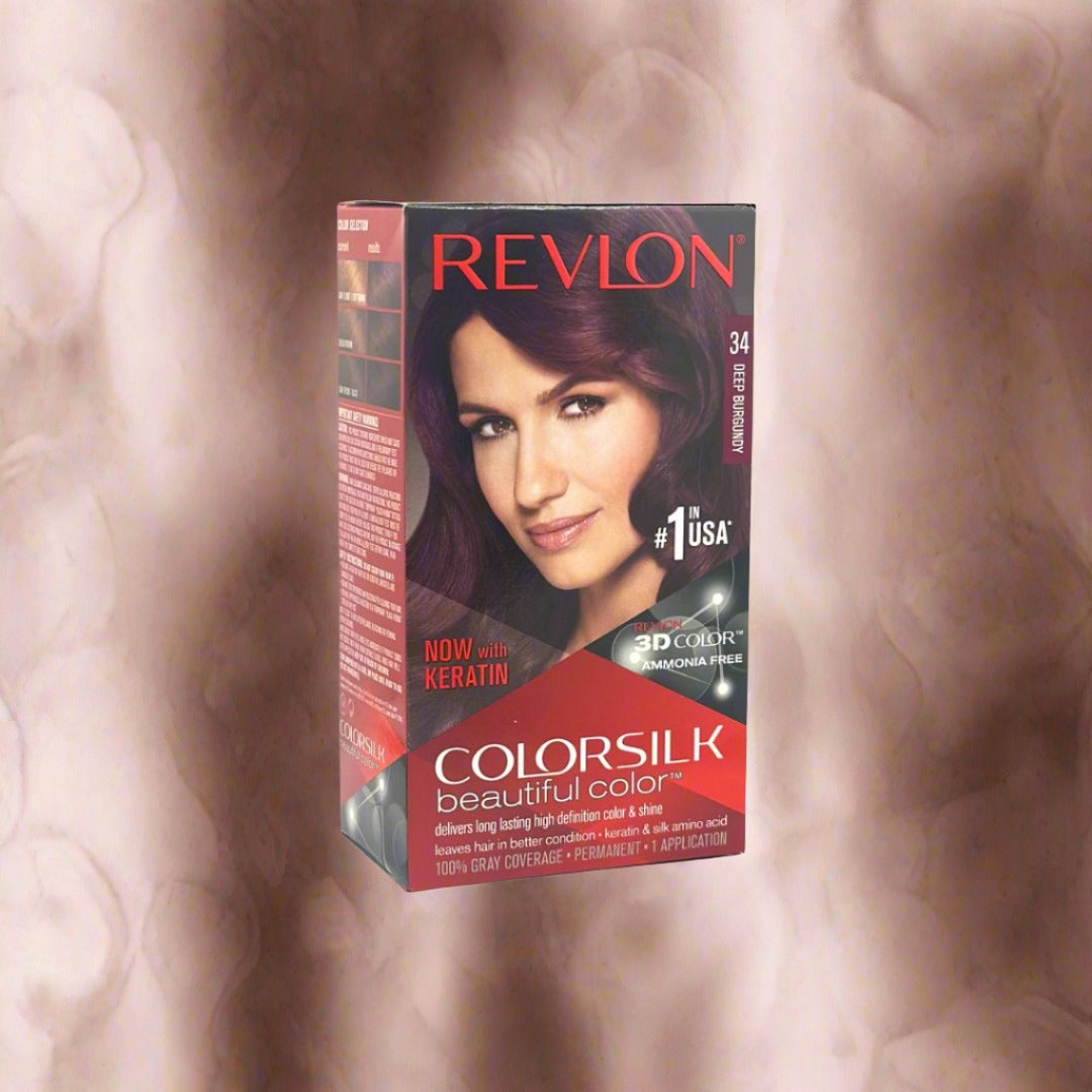 Revlon ColorSilk Hair Color [34] Deep Burgundy 1